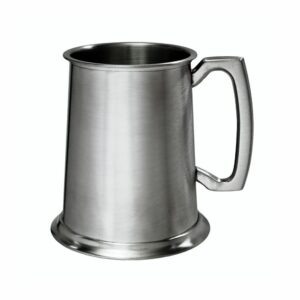 Dark Pewter Beer Tankard - Personalised Engraving - Pewter.co.uk