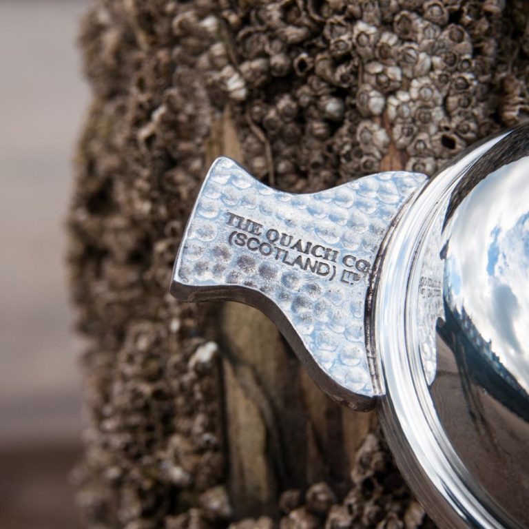 giant pewter quaich-personalised quaich bowl-scottish cup - pewter.co.uk