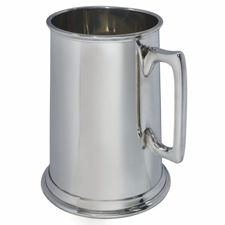 Four Pint Tankard - Huge Beer Mug - Pewter.co.uk